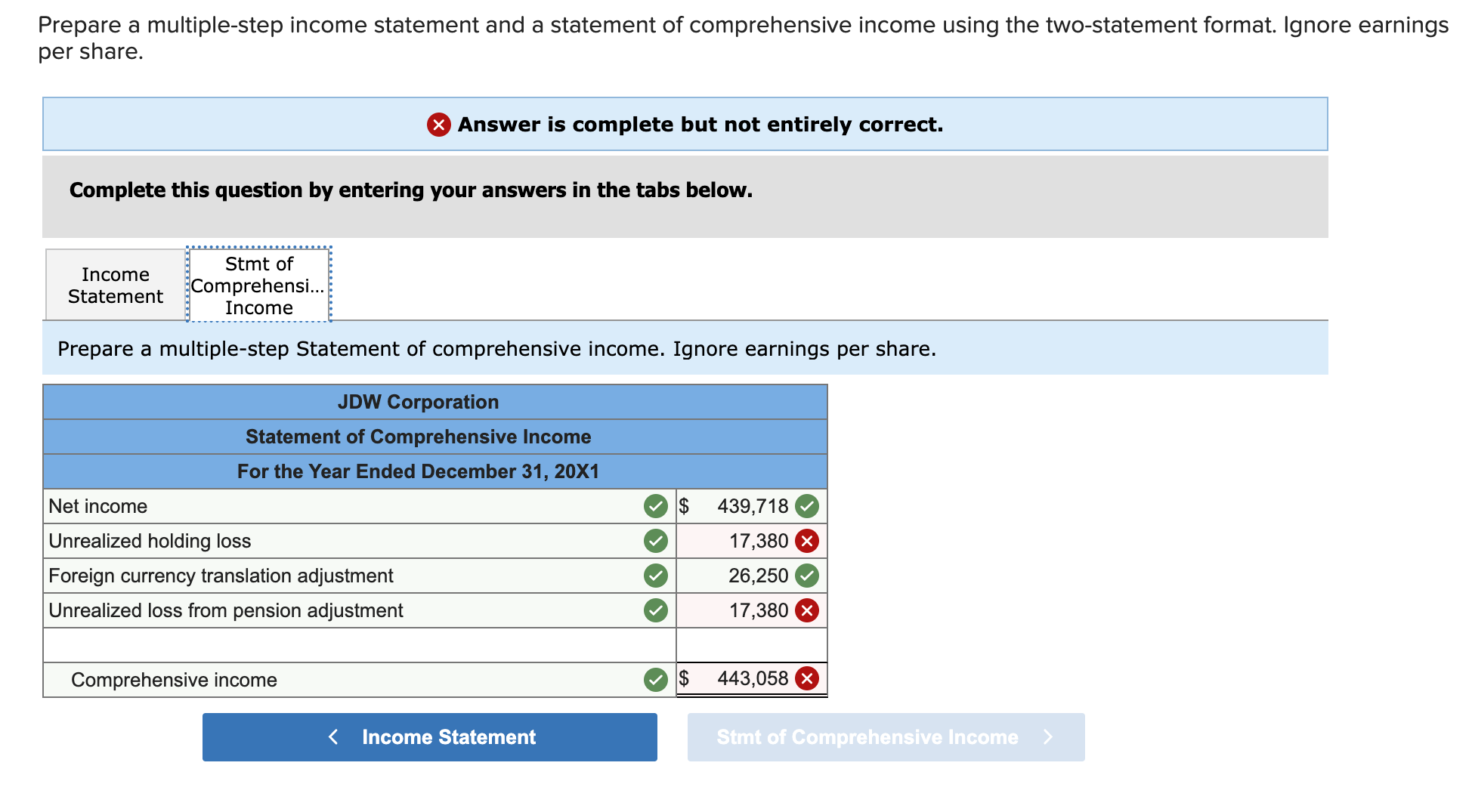 Prepare a multiple-step income statement and a | Chegg.com