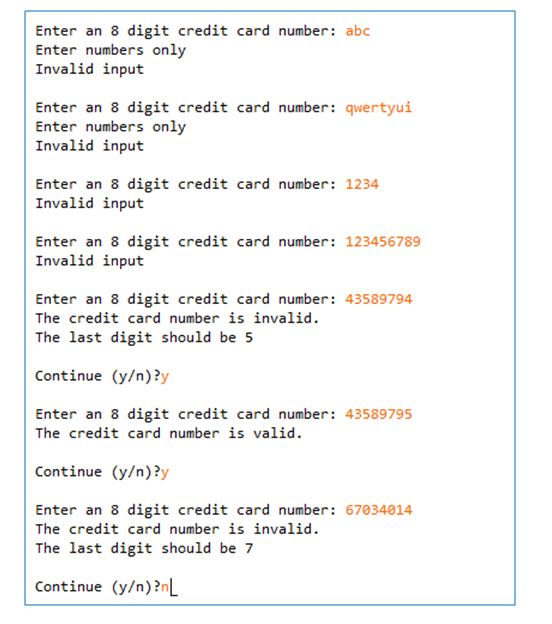 Solved 1 Credit Card Number Check Write A Program To Check Chegg solved-1-credit-card-number-check-write-a-program-to-check-chegg