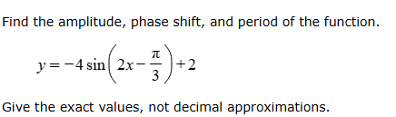 Solved code class="asciimath">Find the amplitude, phase | Chegg.com