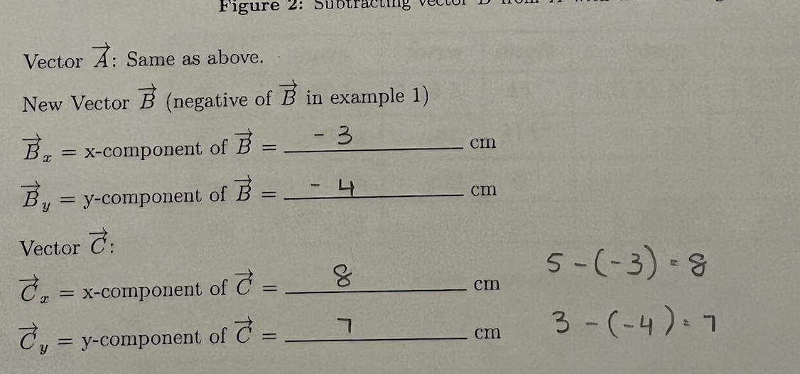 Exercise 2: What if we wanted to find C=A−B ? (See | Chegg.com