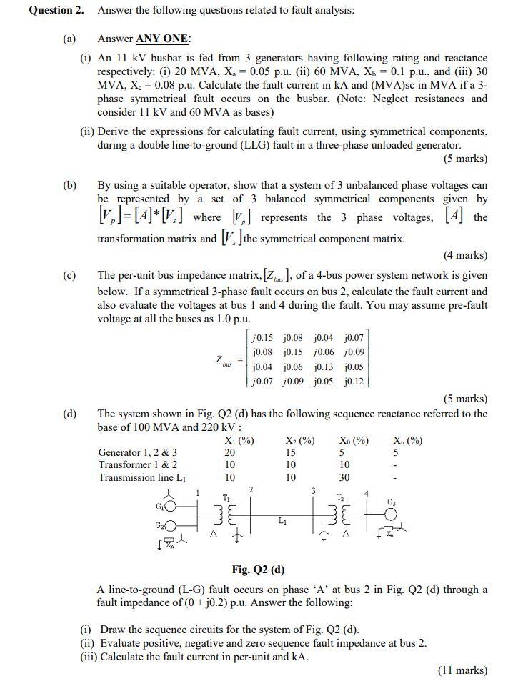 Solved Question 2. Answer the following questions related to | Chegg.com