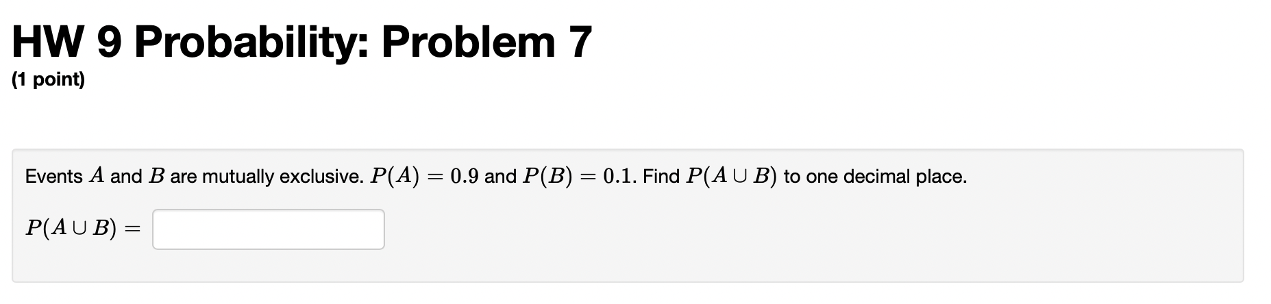 Solved HW 9 Probability: Problem 4 (1 point) A biotechnology | Chegg.com