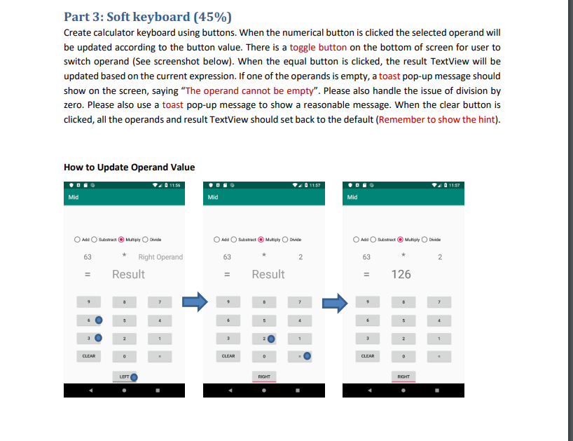 Part 1: Change operator (20%) In this exam, you will | Chegg.com