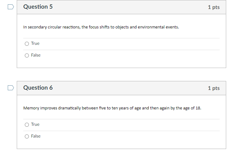Solved Question 5 1 pts In secondary circular reactions, the | Chegg.com