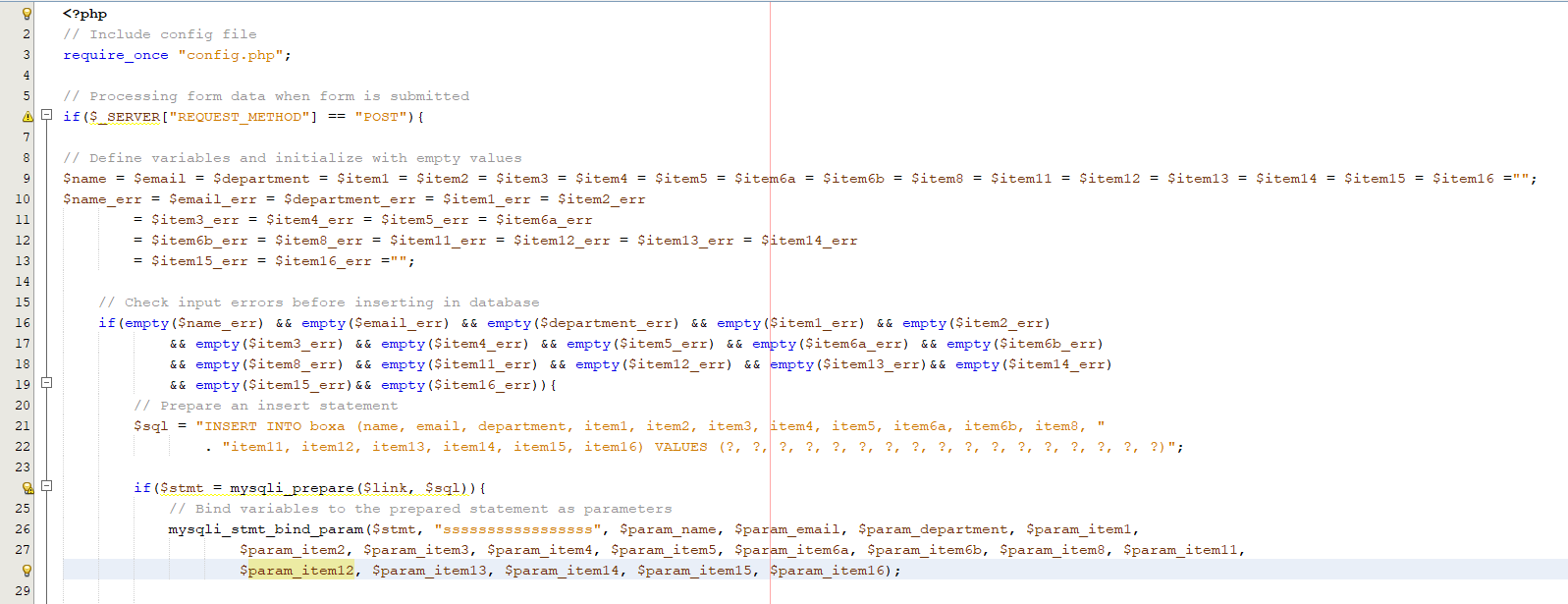 Hye there, did you know whats wrong with my coding ? | Chegg.com