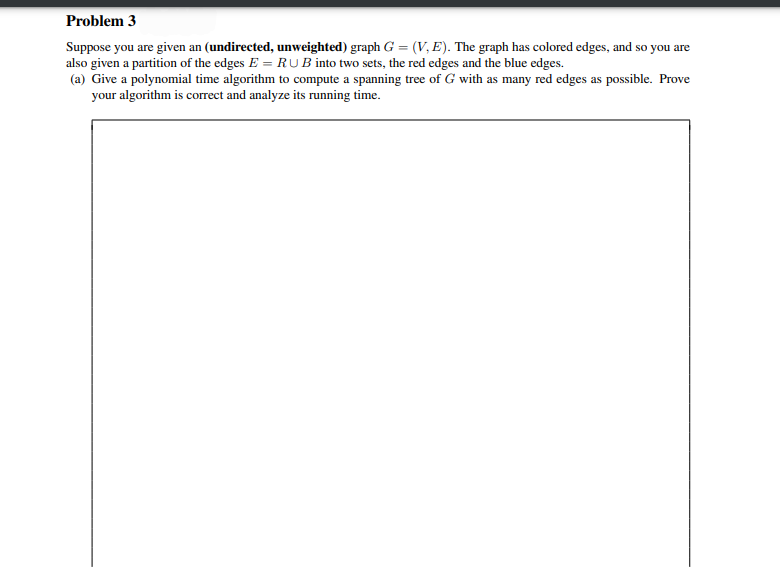(a)Give a polynomial time algorithm to compute a | Chegg.com