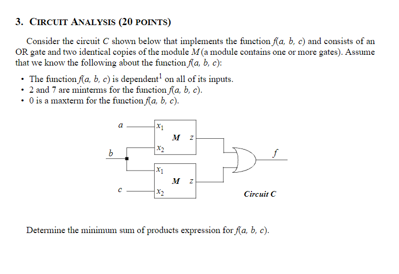 Solved Please show as much work as possible! | Chegg.com