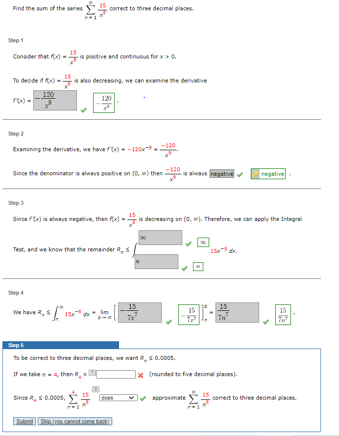 Solved Rounding to three decimal places, we estimate | Chegg.com