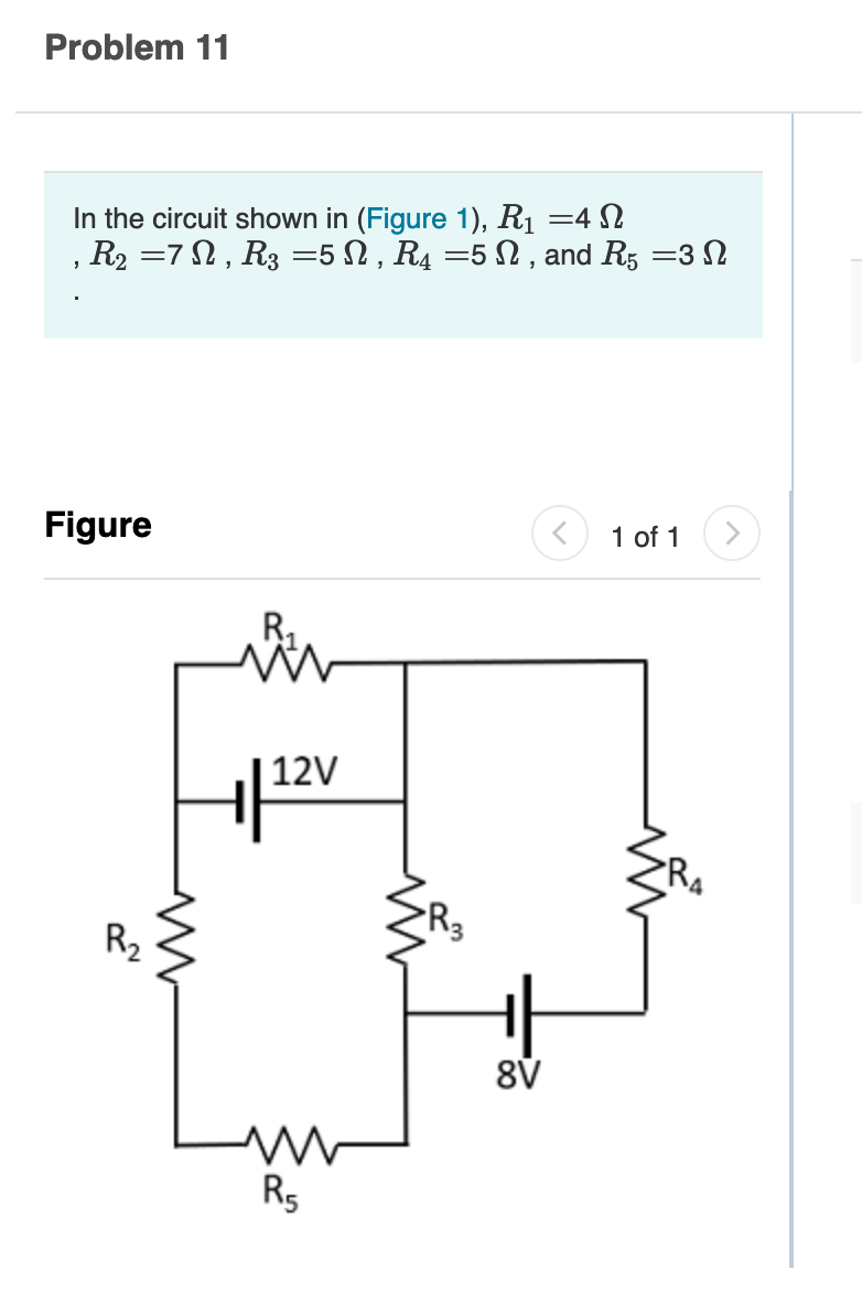 Solved A) What is the current passing through resistor R1? | Chegg.com