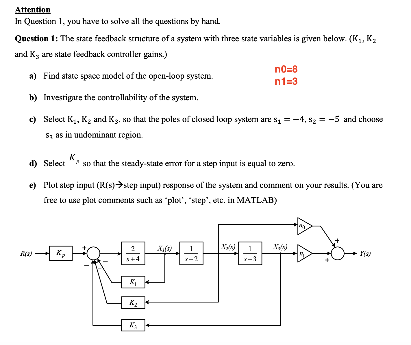Solved AttentionIn Question 1, ﻿you have to solve all the | Chegg.com