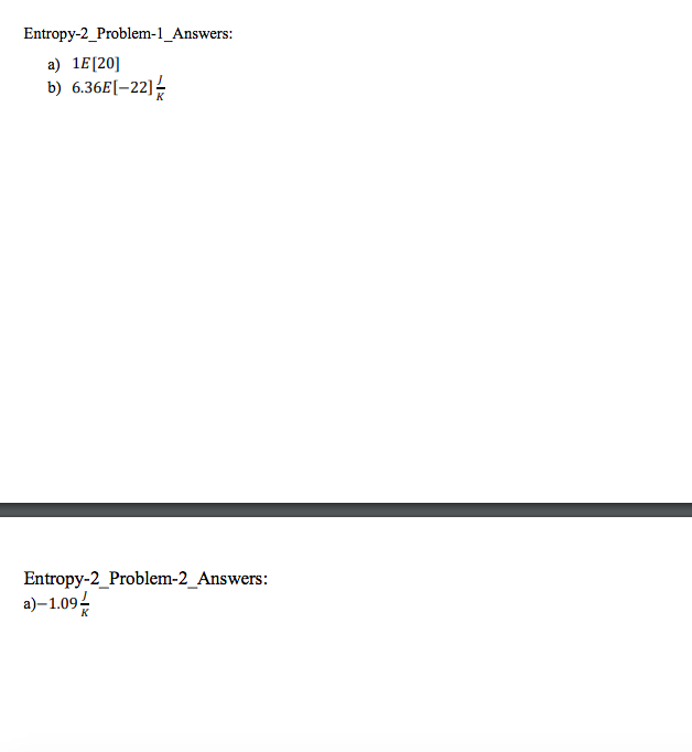 Solved Entropy-2_Problem-1: Suppose 10 distinguishable | Chegg.com