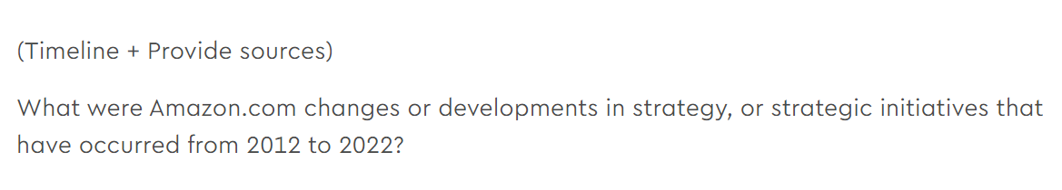 Solved (Timeline + ﻿Provide sources) | Chegg.com
