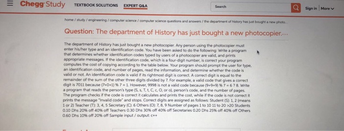 Solved ? Chegg. Study TEXTBOOK SOLUTIONS EXPERT Q&A Search | Chegg.com