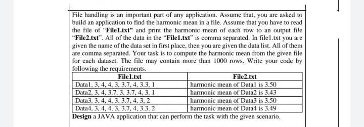 Solved File handling is an important part of any | Chegg.com