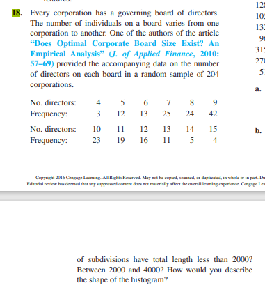 Solved (1 point) Refer data in 1.2 Exercise 18 . Construct a | Chegg.com