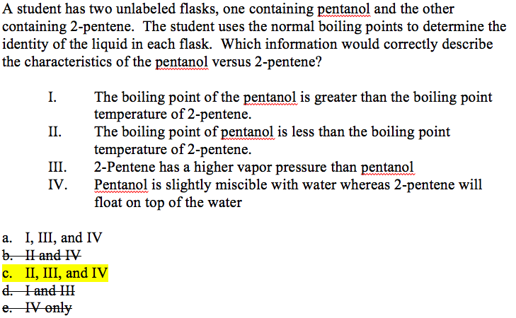 Solved A student has two unlabeled flasks, one containing | Chegg.com