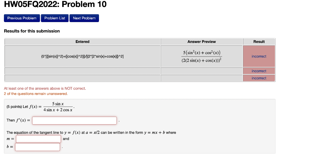Solved (5 points) The function f(x)=sin(x+sin10x),0≤x≤π, | Chegg.com