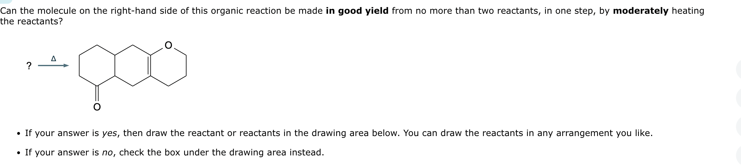 Solved Can the molecule on the right-hand side of this | Chegg.com