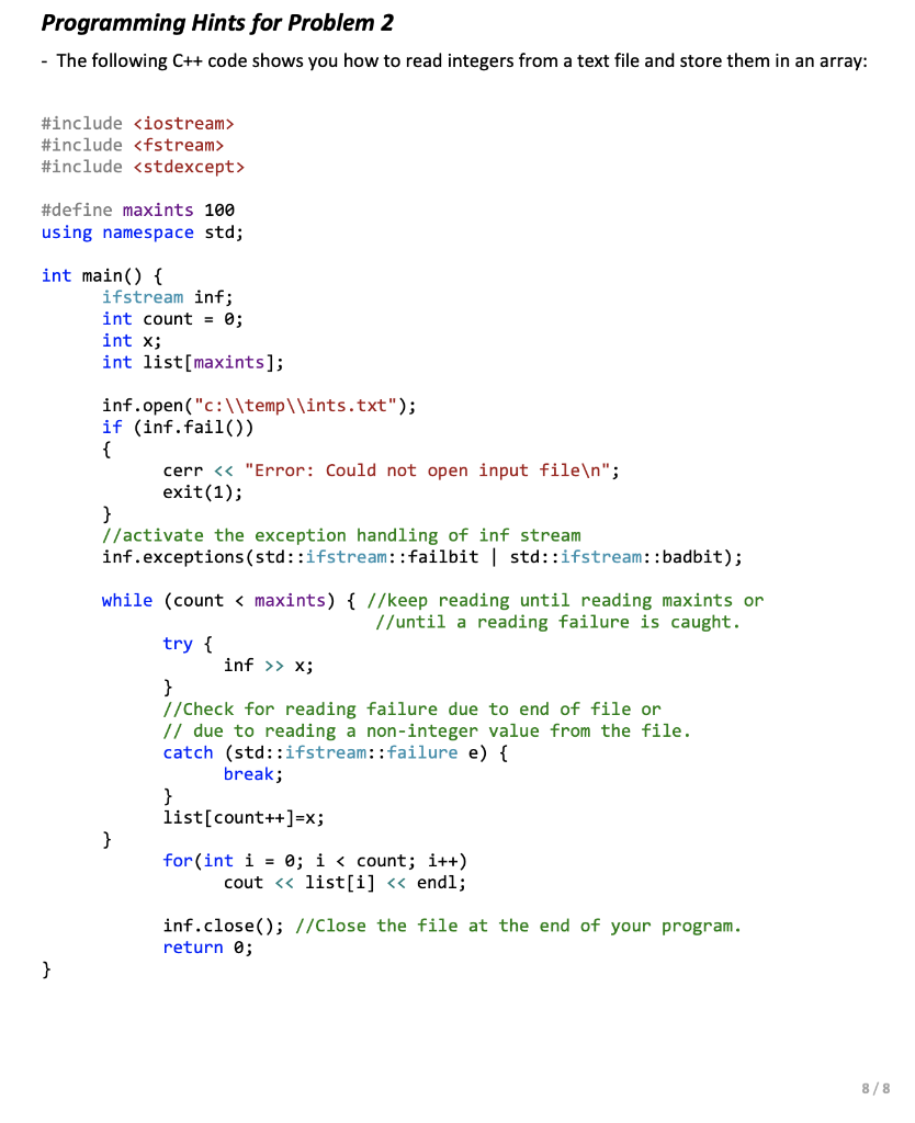 Problem 2 (100 Points) In this problem you will | Chegg.com