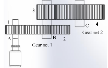 Solved Determine the number of teeth for each gear based on | Chegg.com