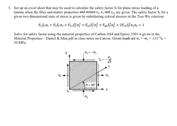 5. Set up an excel sheet that may be used to | Chegg.com