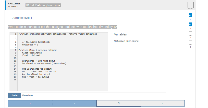 Solved Coral Language: 10.5.4: Defining functions. Write | Chegg.com Solved Coral Language: 10.5.4: Defining functions. Write | Chegg.com