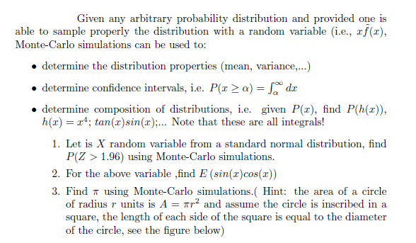 Solved Given any arbitrary probability distribution and | Chegg.com