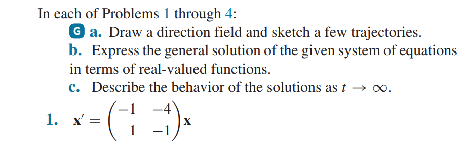 Solved In each of Problems 1 through 4 : G a. Draw a | Chegg.com