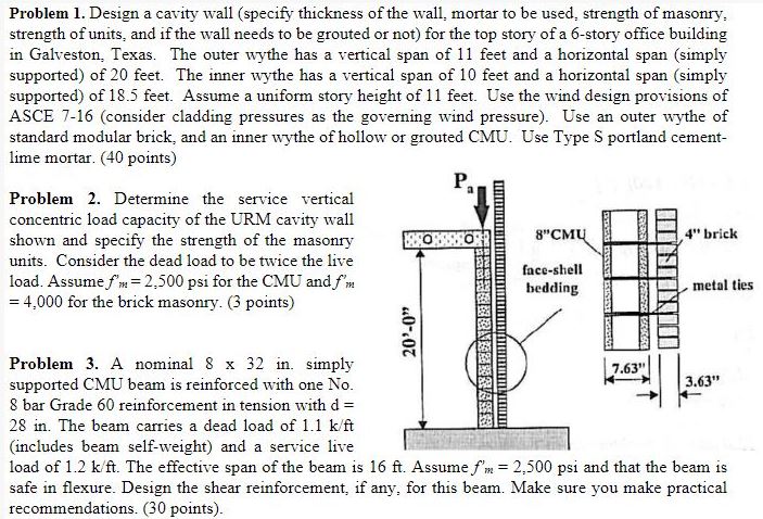 Solved Determine the service vertical concentric load | Chegg.com