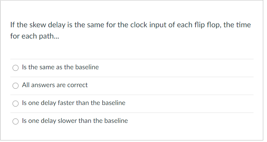 Solved During the setup time and hold time, signal must... | Chegg.com