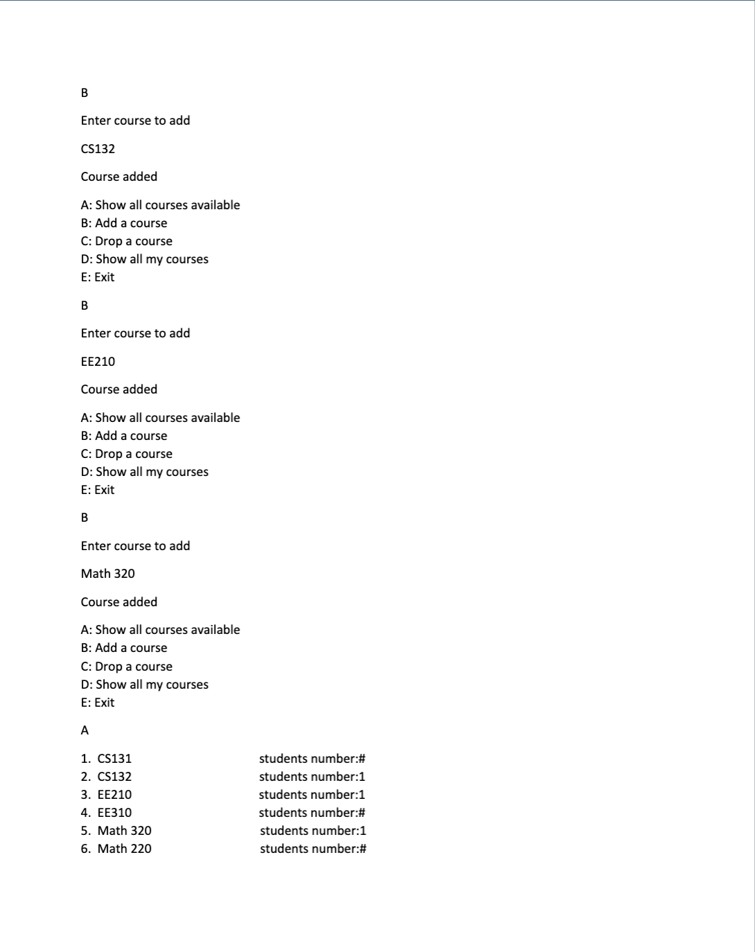Solved Lab 5: Student course management tool Objective: | Chegg.com