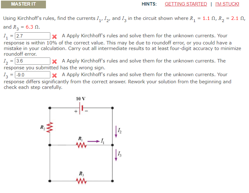 Solved Using Kirchhoff's rules, find the currents I1′,I2′ | Chegg.com