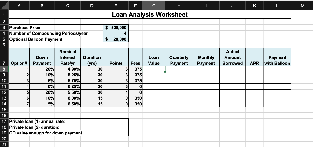 Solved Listed below are the case problem, excel sheet, and | Chegg.com