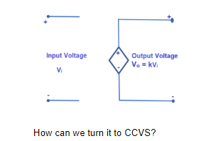 Solved How can we turn it to CCVS? | Chegg.com