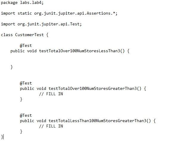 Solved Hello, I need help in making a JUnit test case for my | Chegg.com