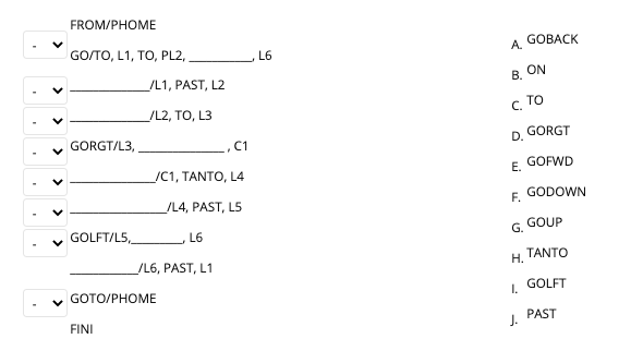 Solved Fill the missing statements in the APT part program | Chegg.com