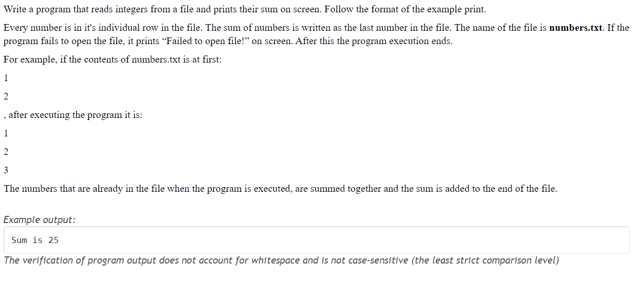 Solved Write A Program That Reads Integers From A File And 7356