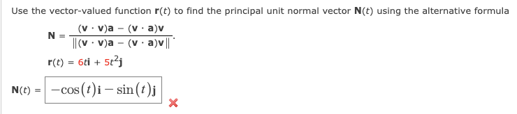 Solved Use the vector-valued function r(t) to find the | Chegg.com