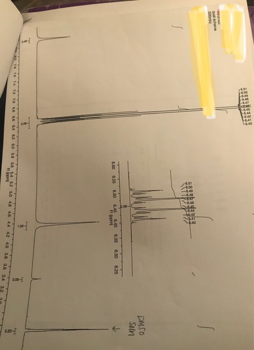 Solved Hello I need help figuring out this compound. My | Chegg.com