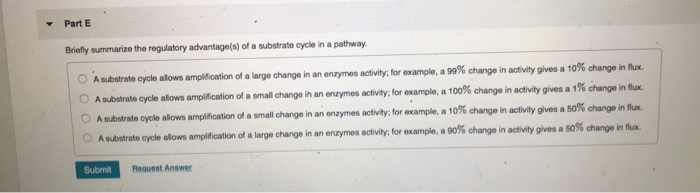 Solved Part E Briefly summarize the regulatory advantage(o) | Chegg.com