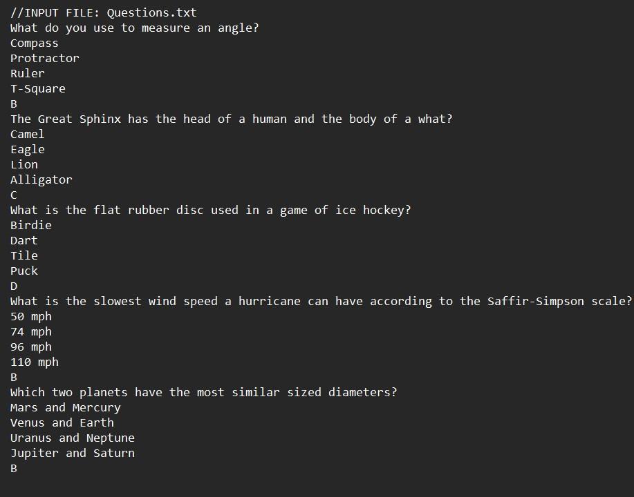 Solved end. Question class Design and implement a class | Chegg.com