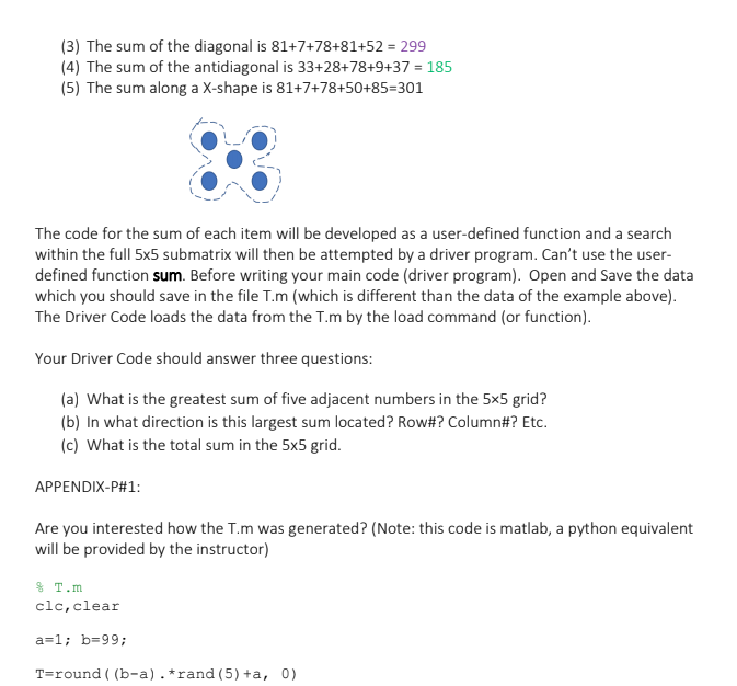 I need these codes in python. If in the instructions | Chegg.com
