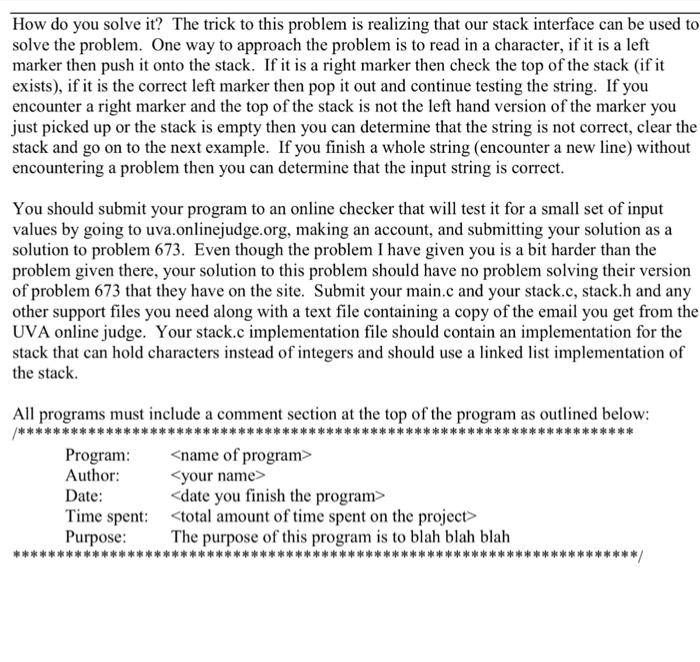 Solved You are given a string consisting of parenthesis | Chegg.com