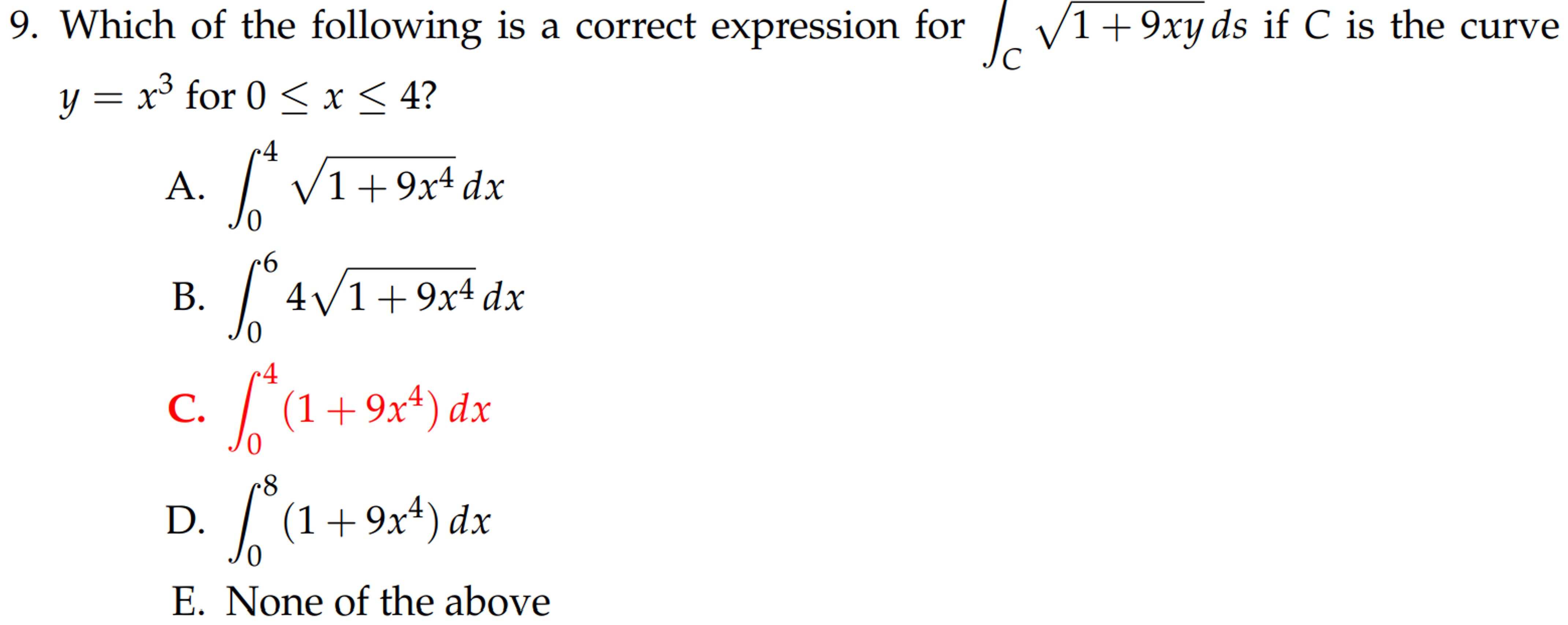 Solved Which of the following is a correct expression for | Chegg.com