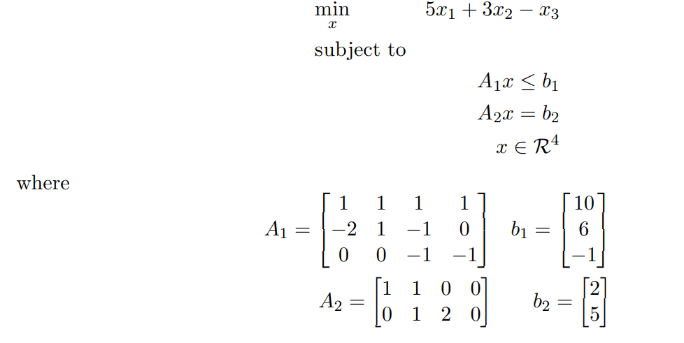 Solved Consider the following optimization problem (a) | Chegg.com