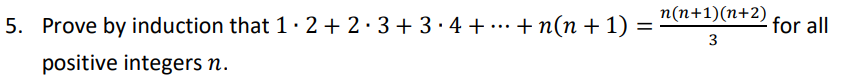 Solved 5. Prove by induction that | Chegg.com