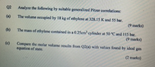 Solved Q2 Analyre the following by suitable generalized | Chegg.com