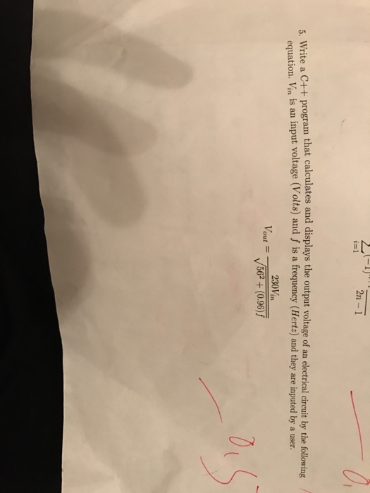 Solved Write a C++ program that calculates and displays the | Chegg.com