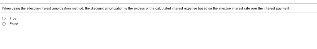 Solved When Using The Effective Interest Amortization 0298