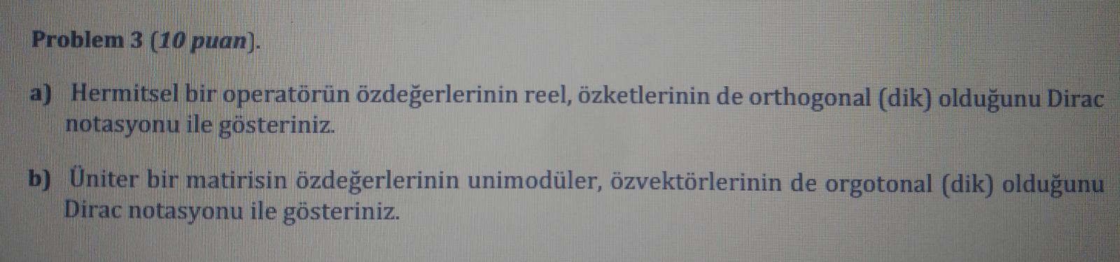 Solved a-Show the Hermitian operators which are eigenvalues | Chegg.com